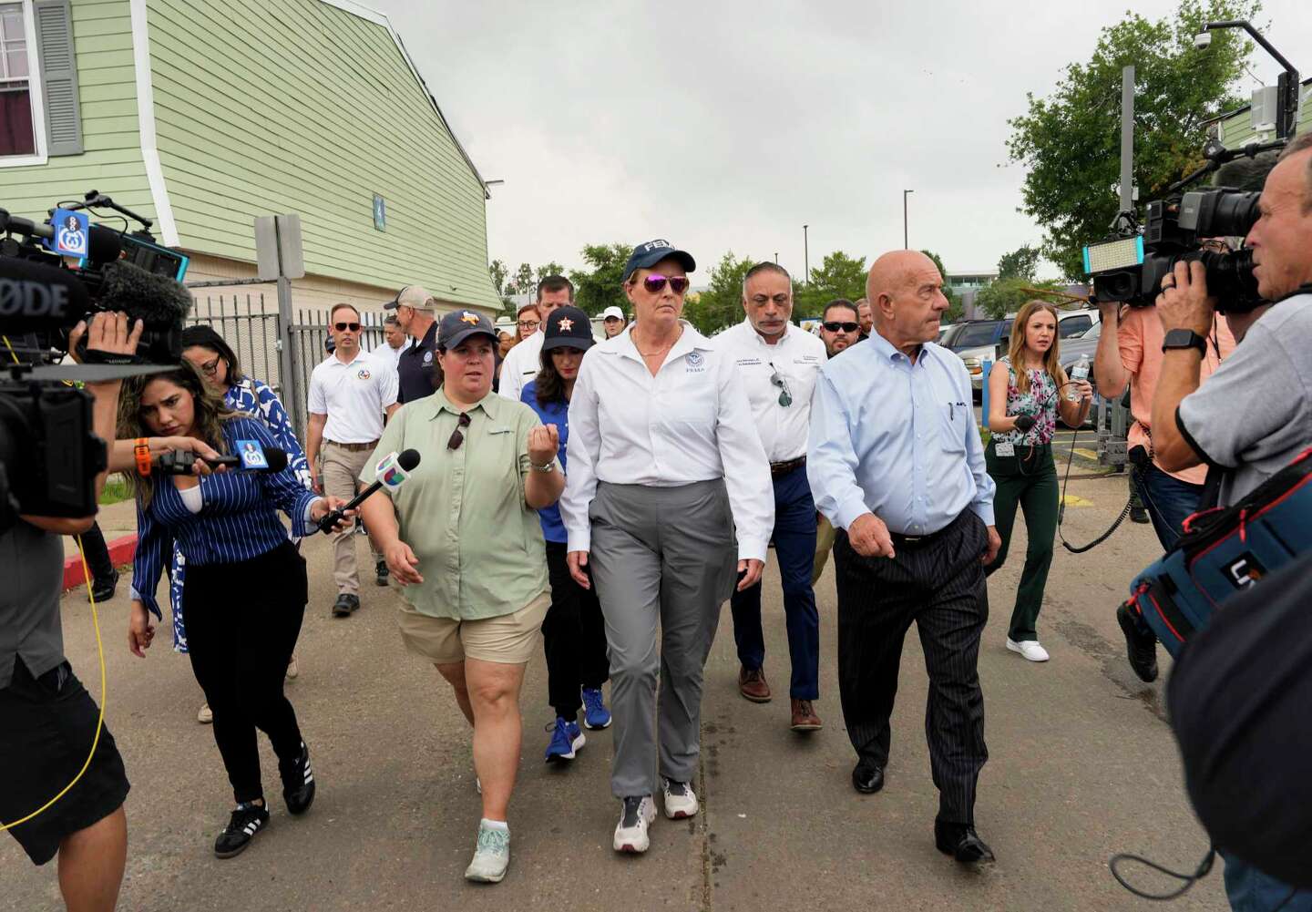 Houston derecho has left homes damaged as hurricane season nears