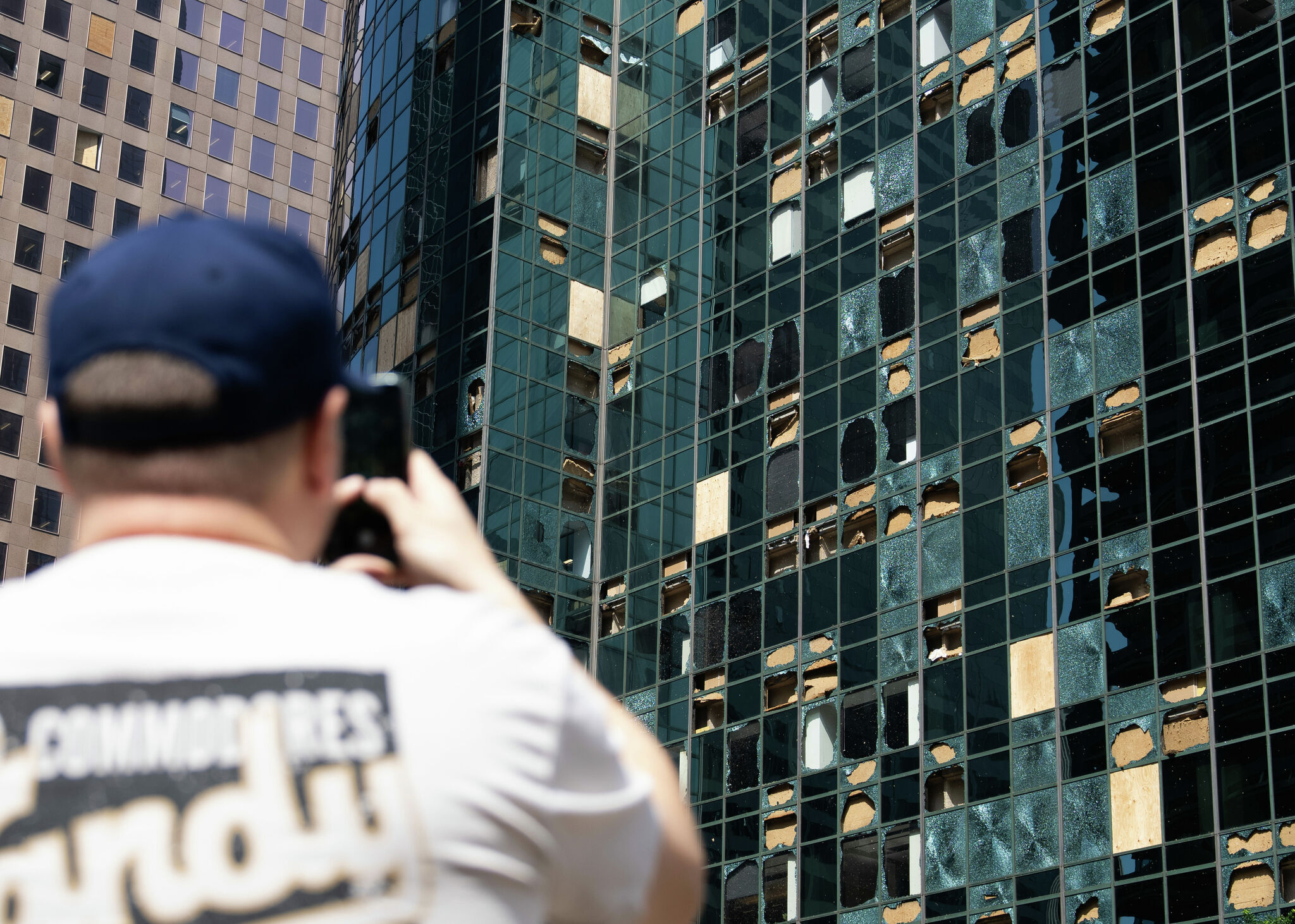 Houston residents recall moments leading up to derecho storm