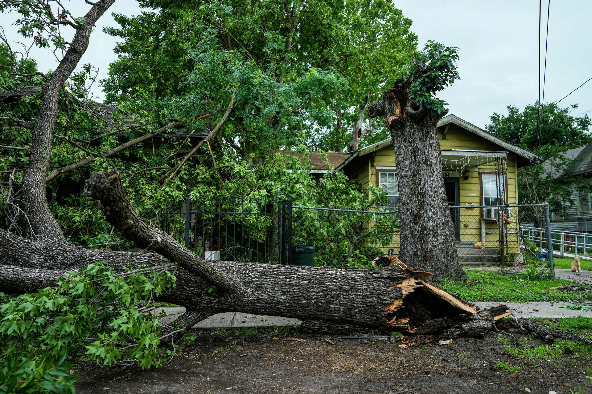 Houston residents recall moments leading up to derecho storm