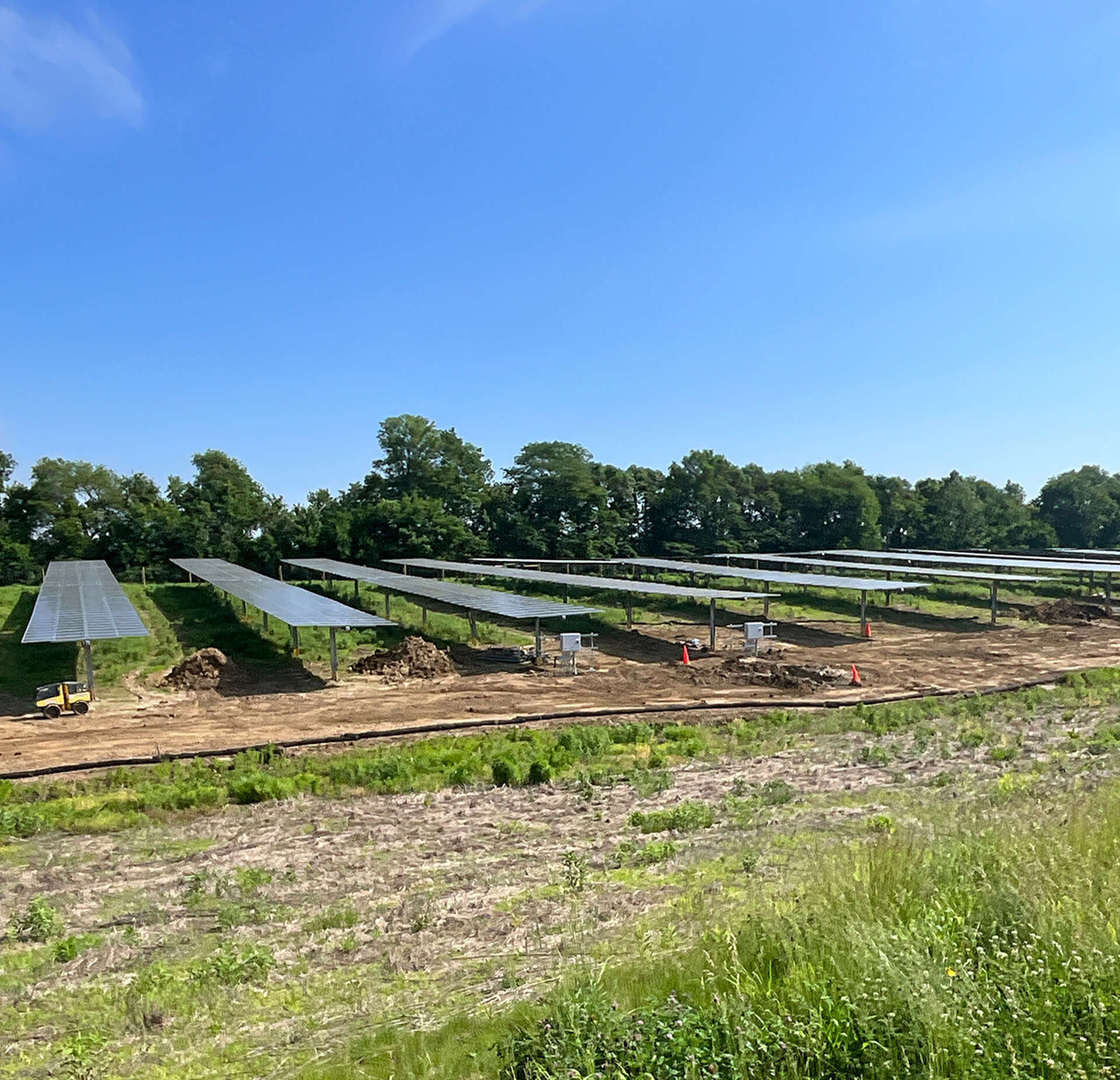 Second solar farm nears completion in Edwardsville IL