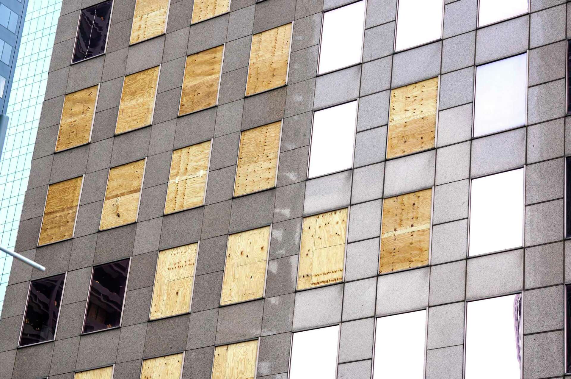 Downtown Houston will not look normal for months after rare storm