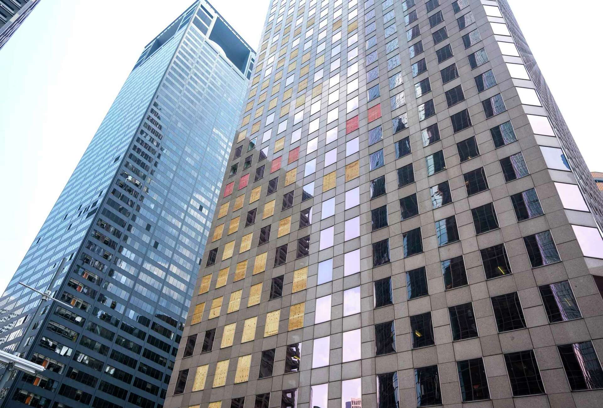 Downtown Houston will not look normal for months after rare storm