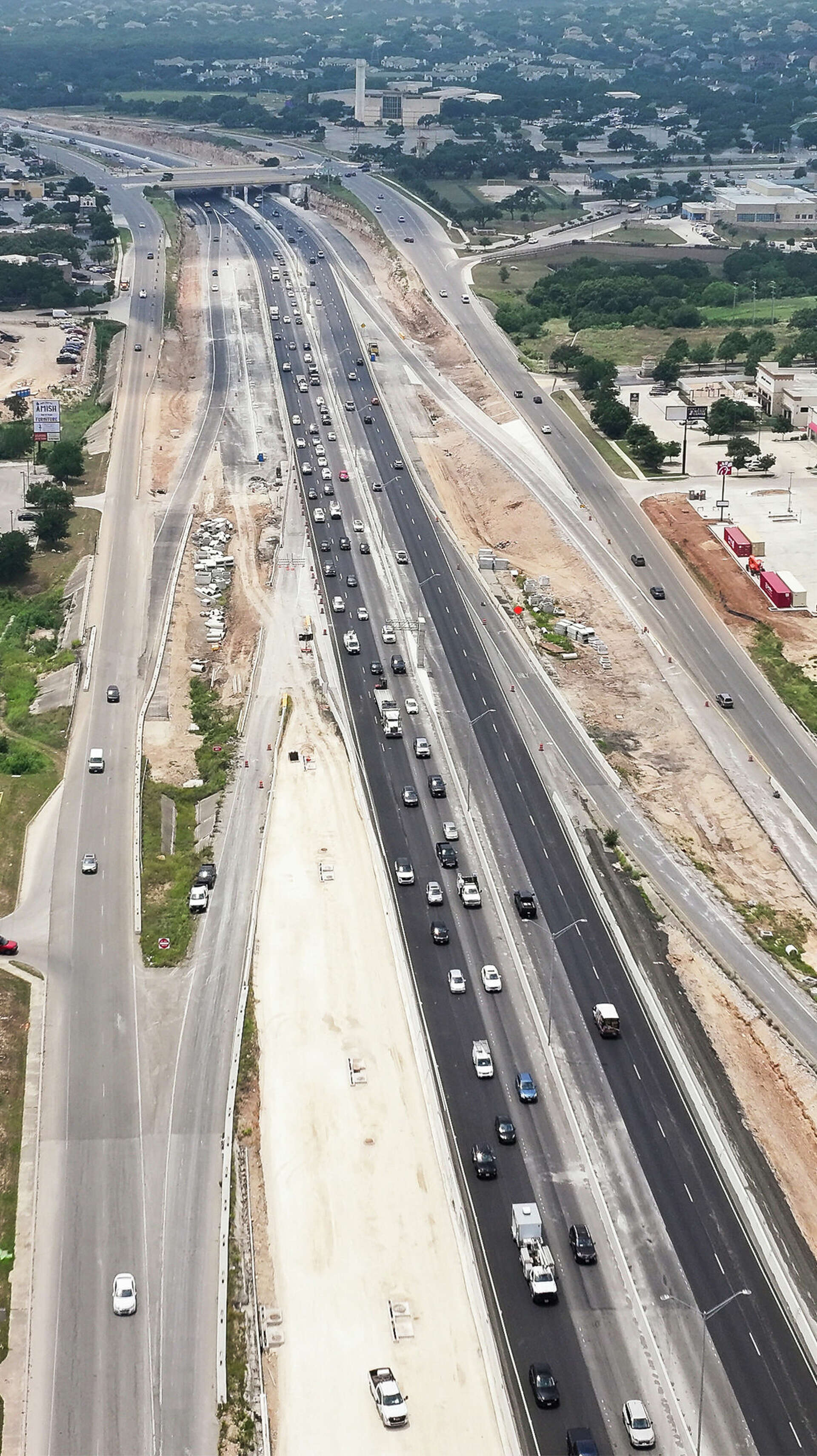 San Antonio traffic: Loop 1604 adds lanes
