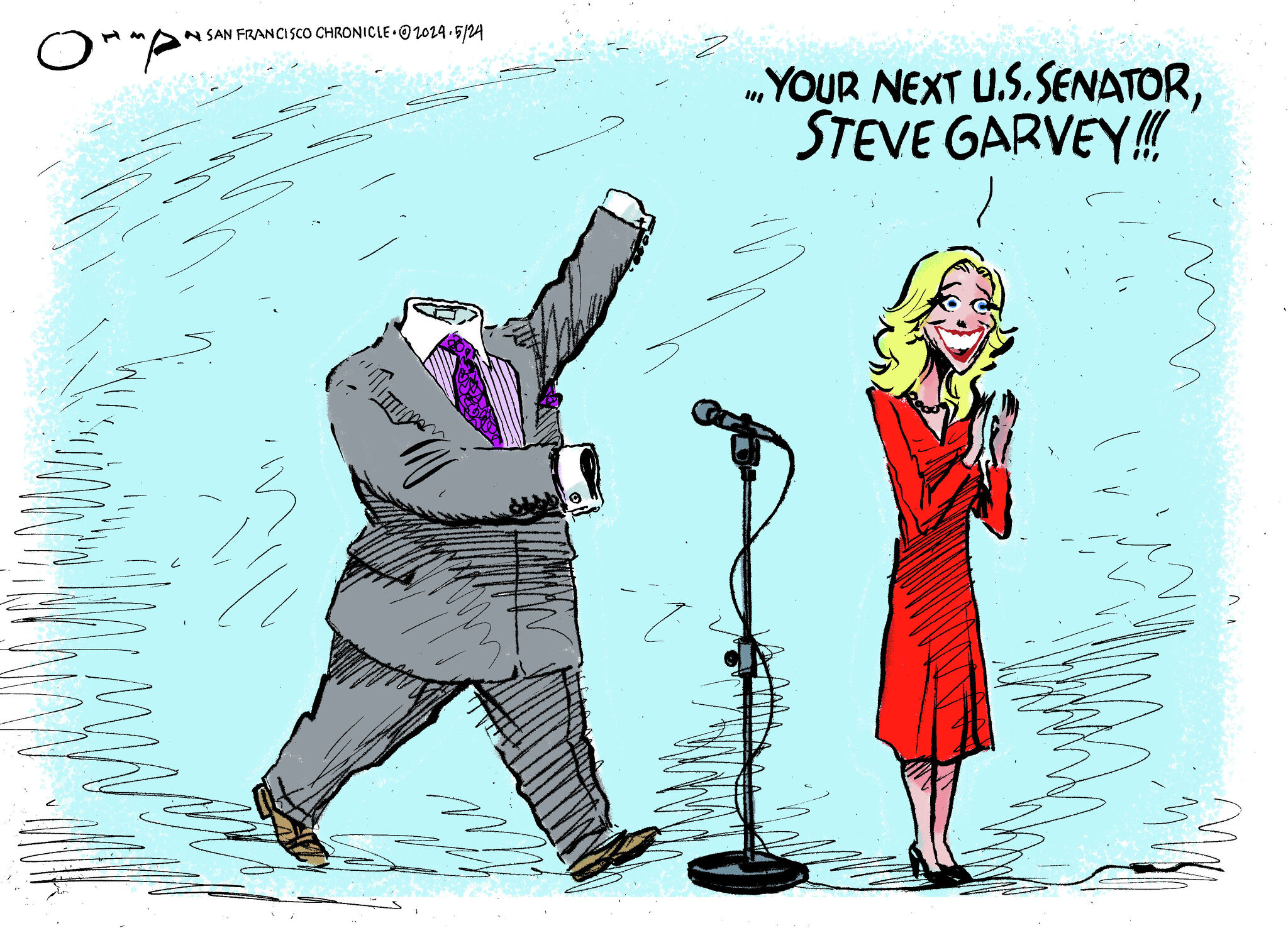 Steve Garvey is ‘The Invisible Man’ of California Senate race