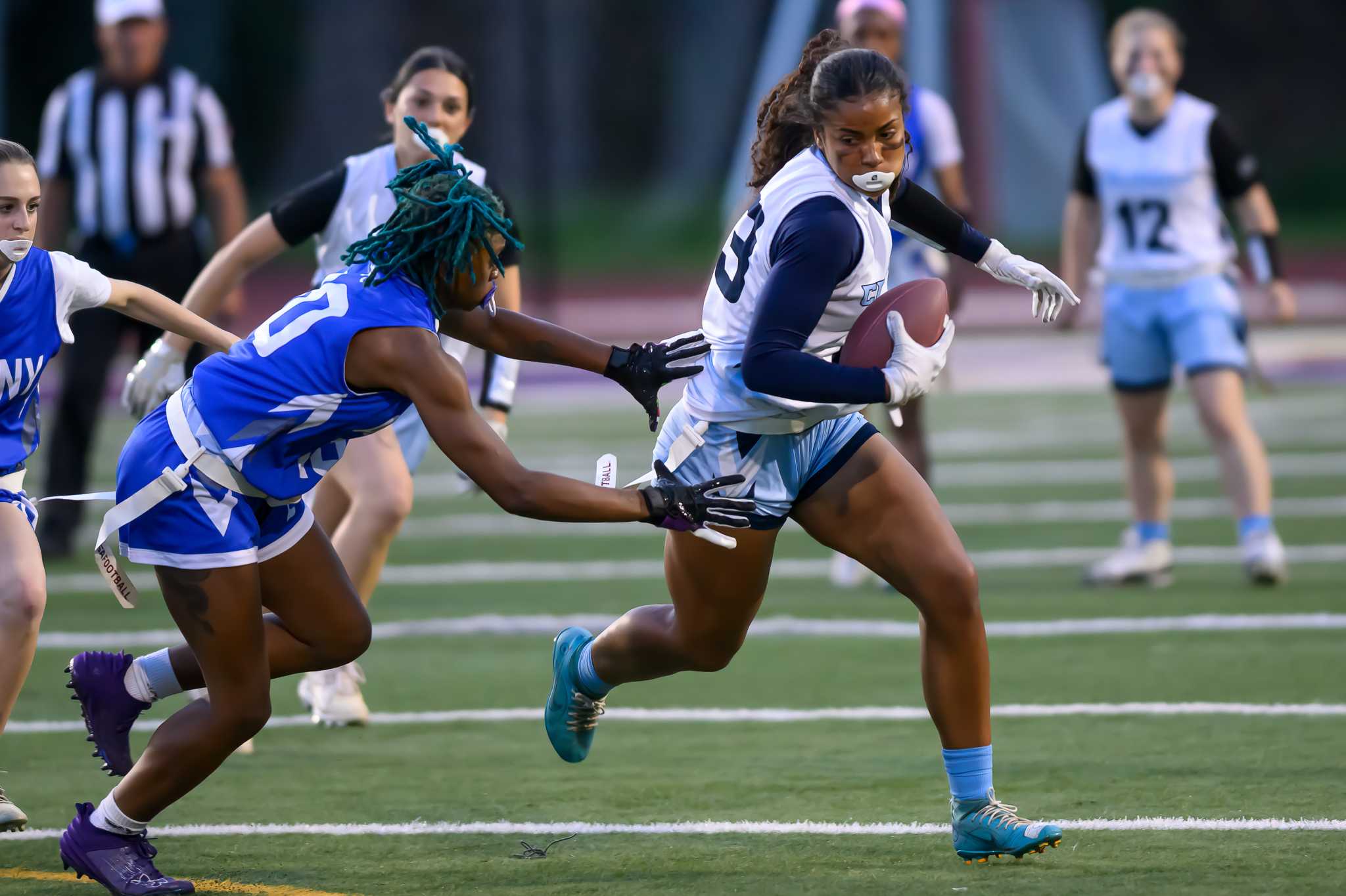 Columbia wins first Section II Division I flag football championship