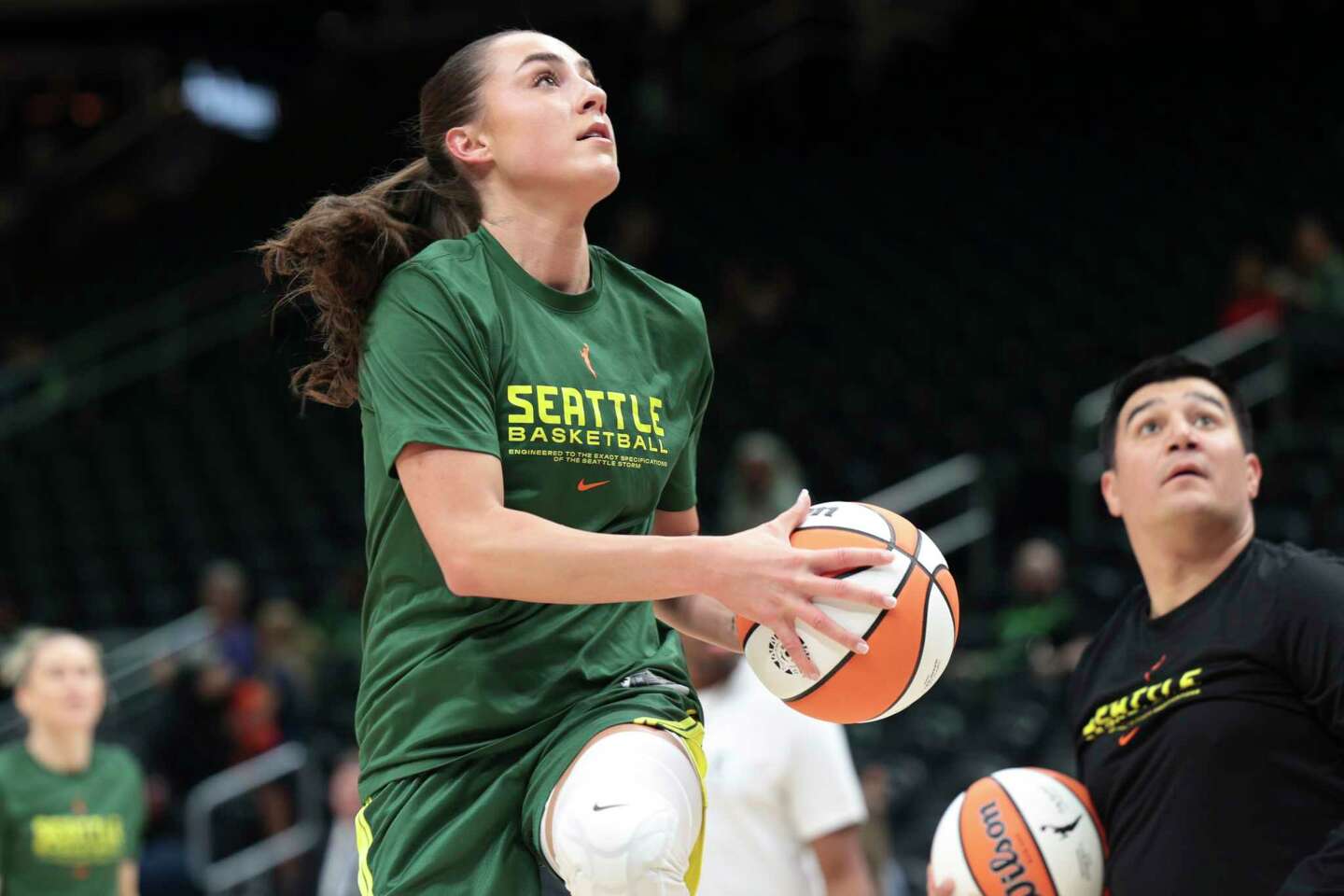 Former UConn star Nika Mühl makes WNBA debut for Seattle Storm