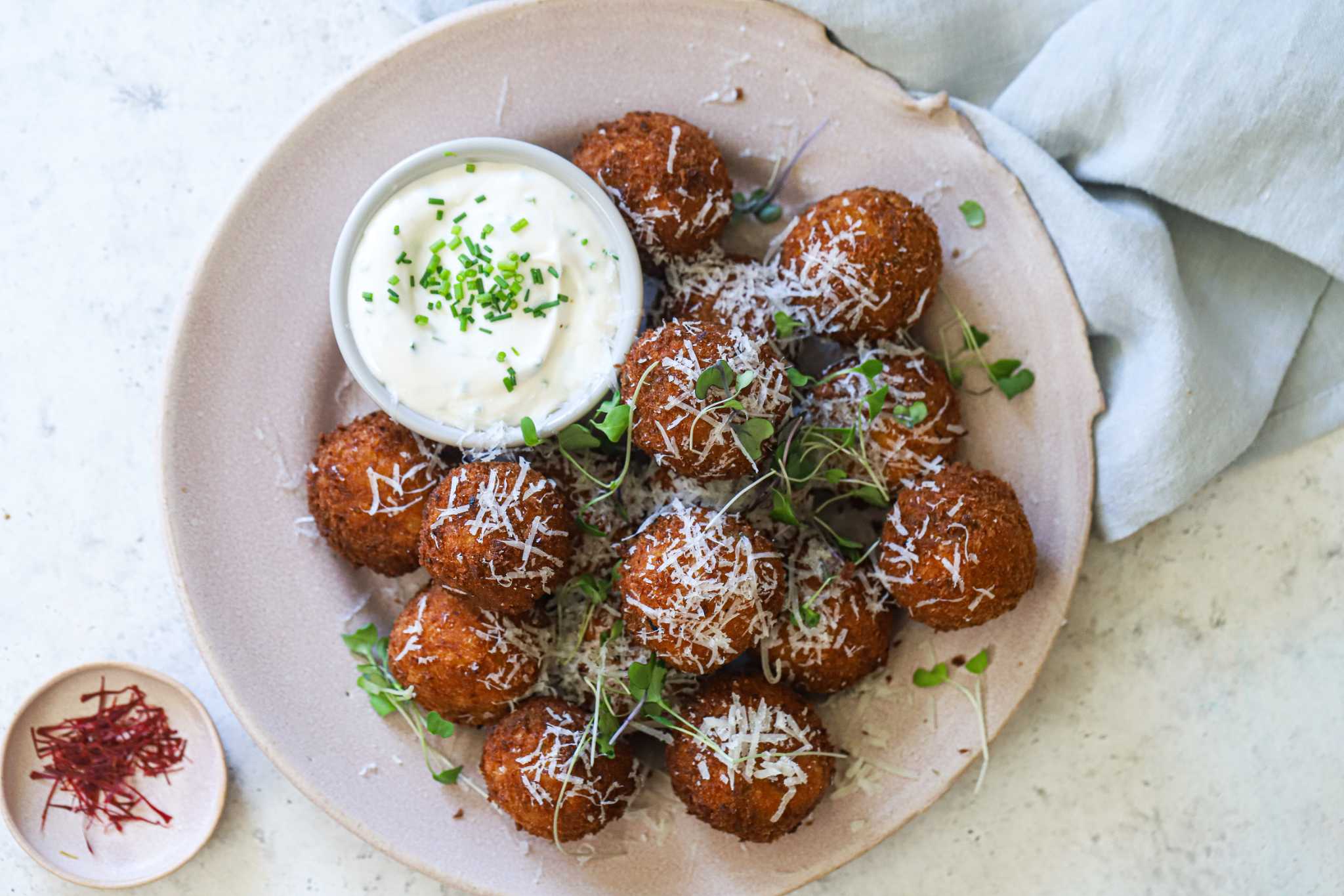 Recipe: Leek and Saffron Arancini