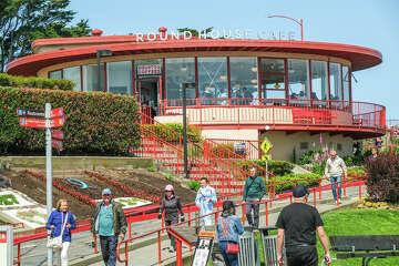 This historic SF cafe is one of the world's most photographed shops