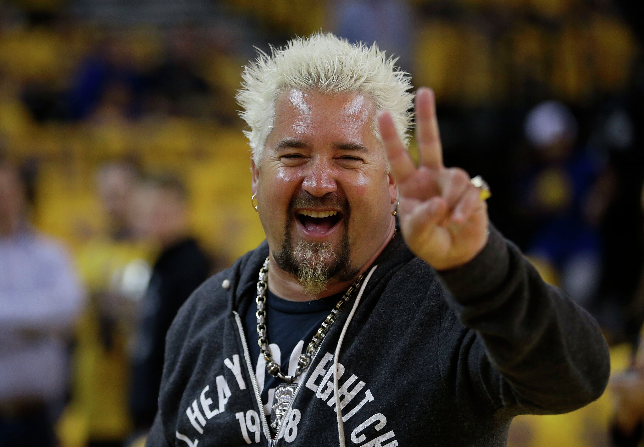 Boston media mistakes Warriors superfan Guy Fieri for a Celtics fan