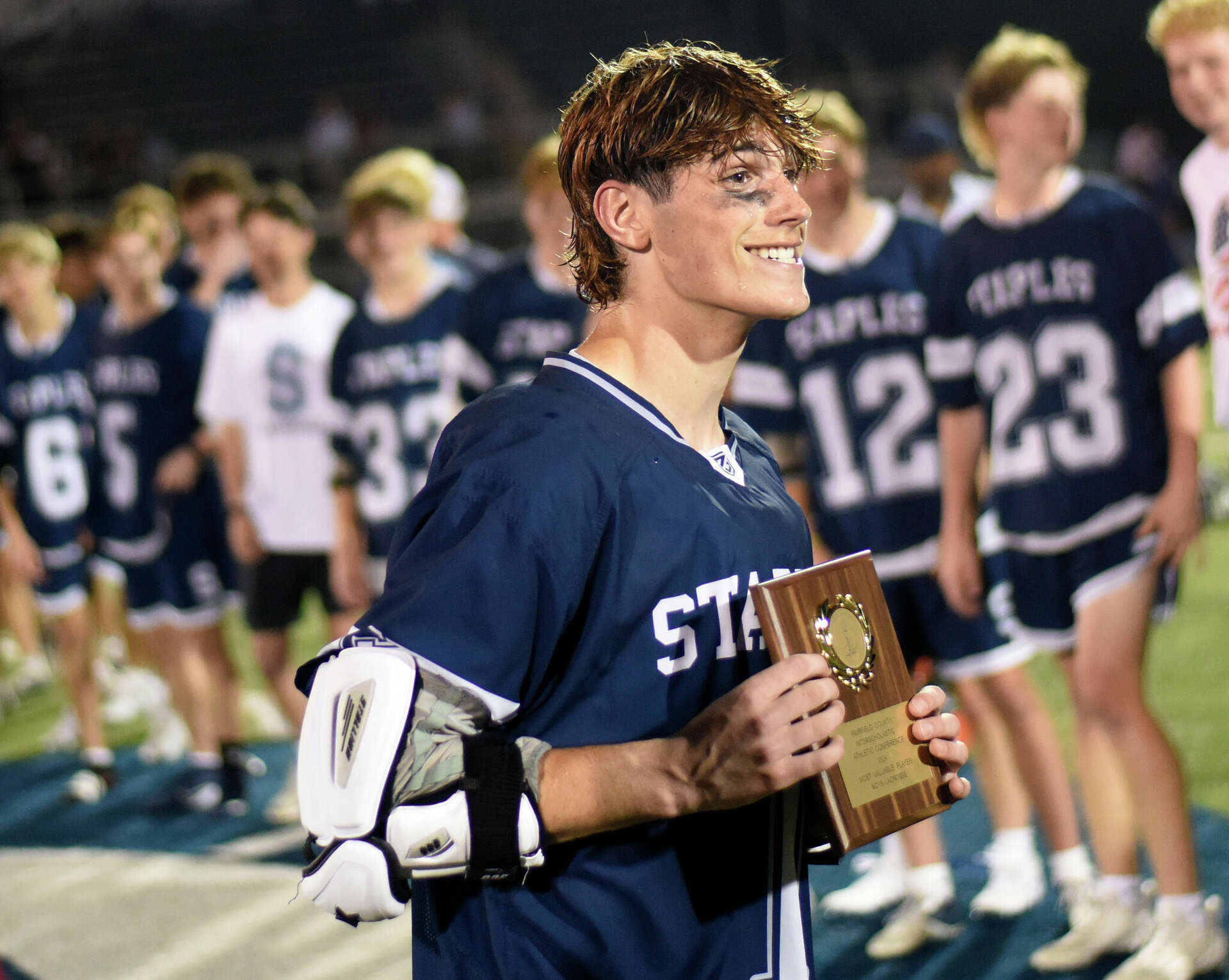 Staples stuns Darien in OT, wins first FCIAC boys lacrosse title