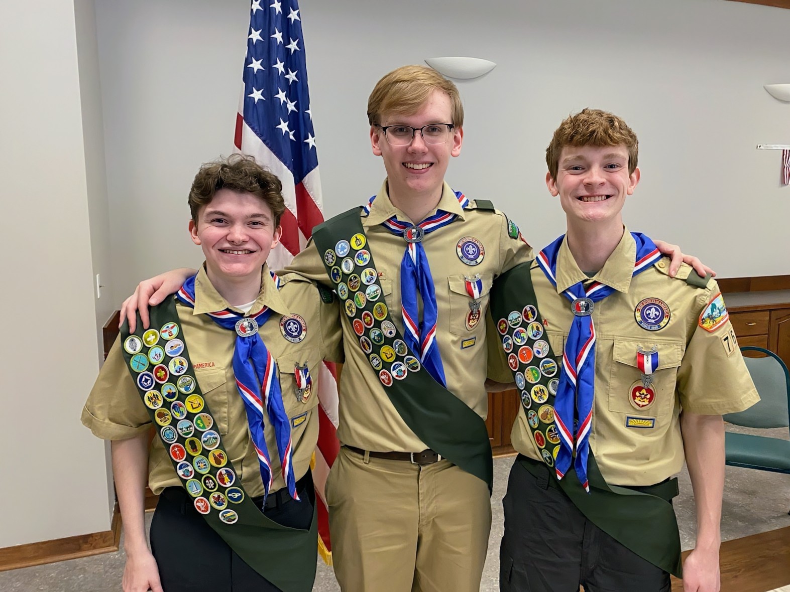 Court of Honor held to honor new Eagle Scouts from Troop 760