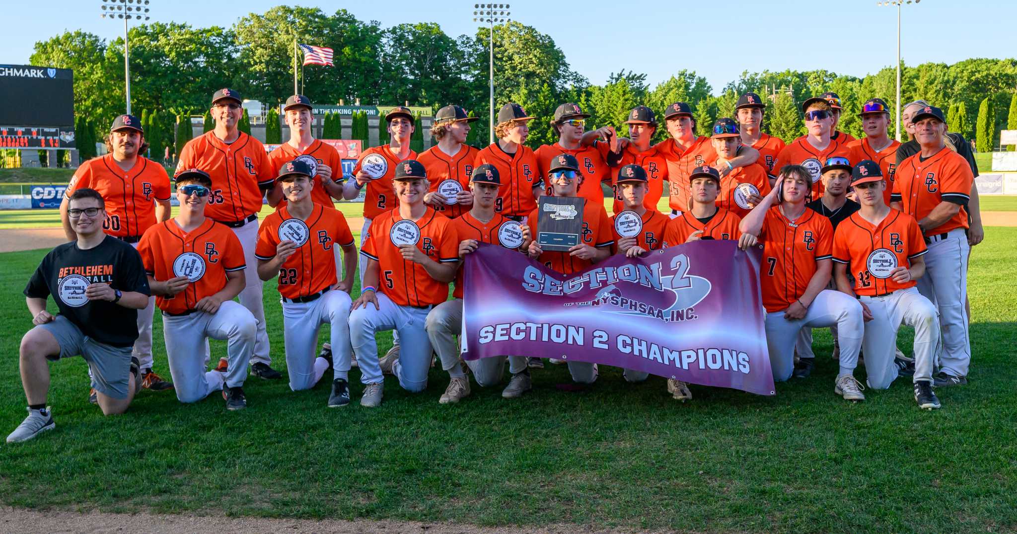 Bethlehem survives rally by Averill Park for Class AA baseball title