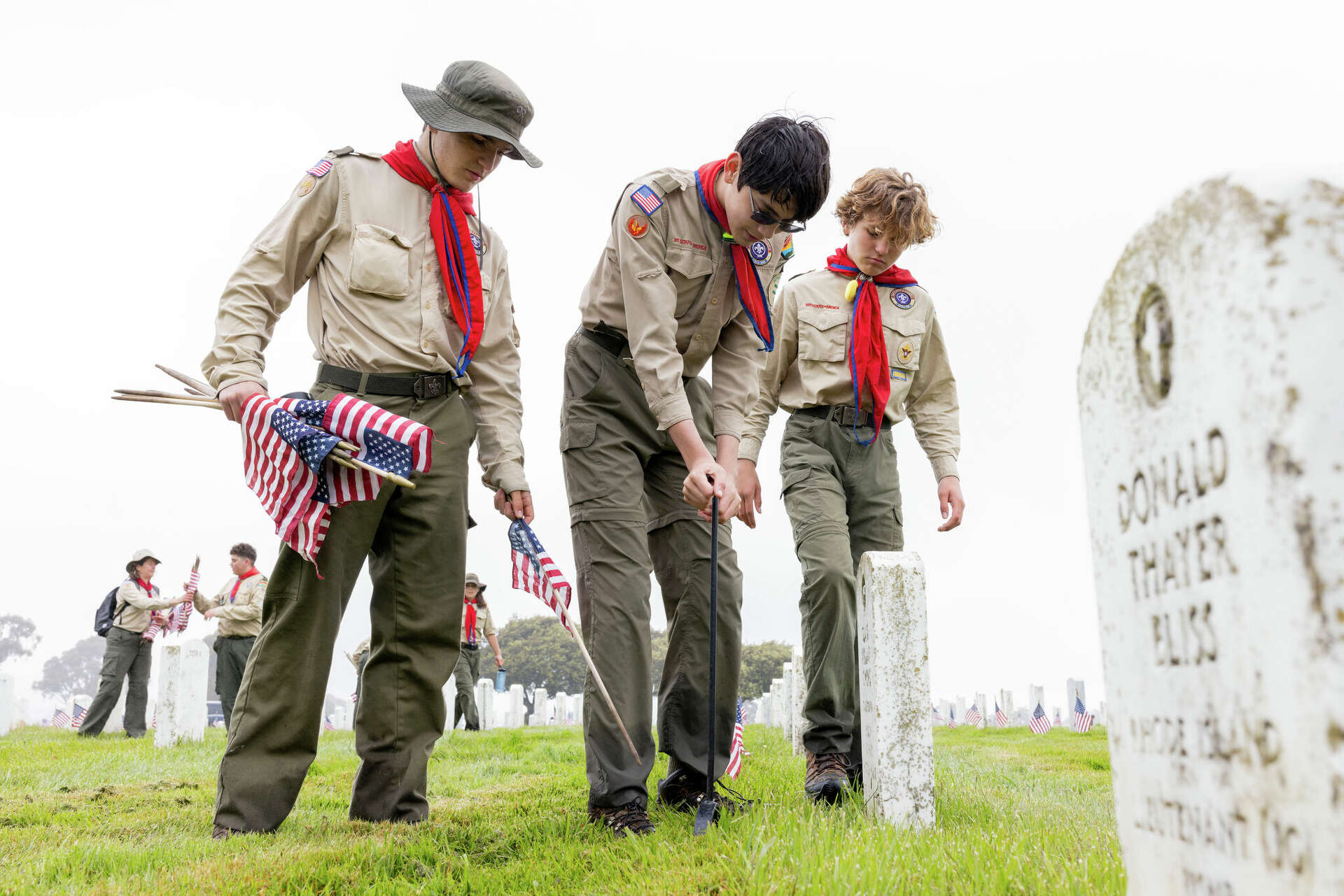 Bay Area Scouts honor fallen troops in Memorial Day weekend tradition