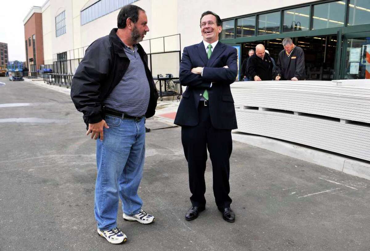 Malloy running on 14-year record as Stamford mayor