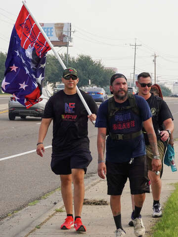 Laredo veterans hold Freedom Ruck XIX March ahead of Memorial Day
