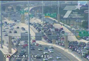 Several lanes shut down on Loop 410 due to police incident