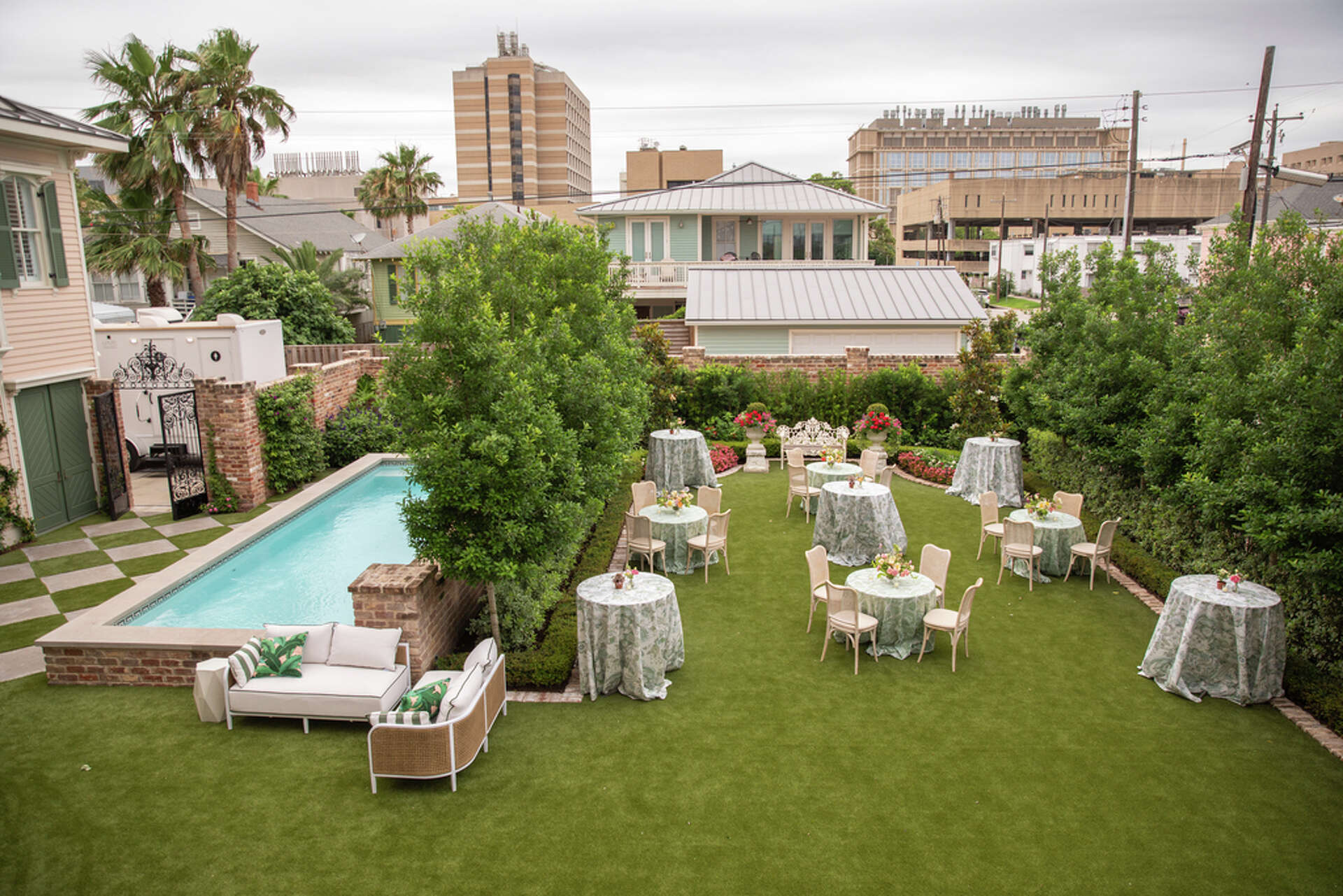 Historic, pink Galveston mansion reopens as the 1874 Guest House