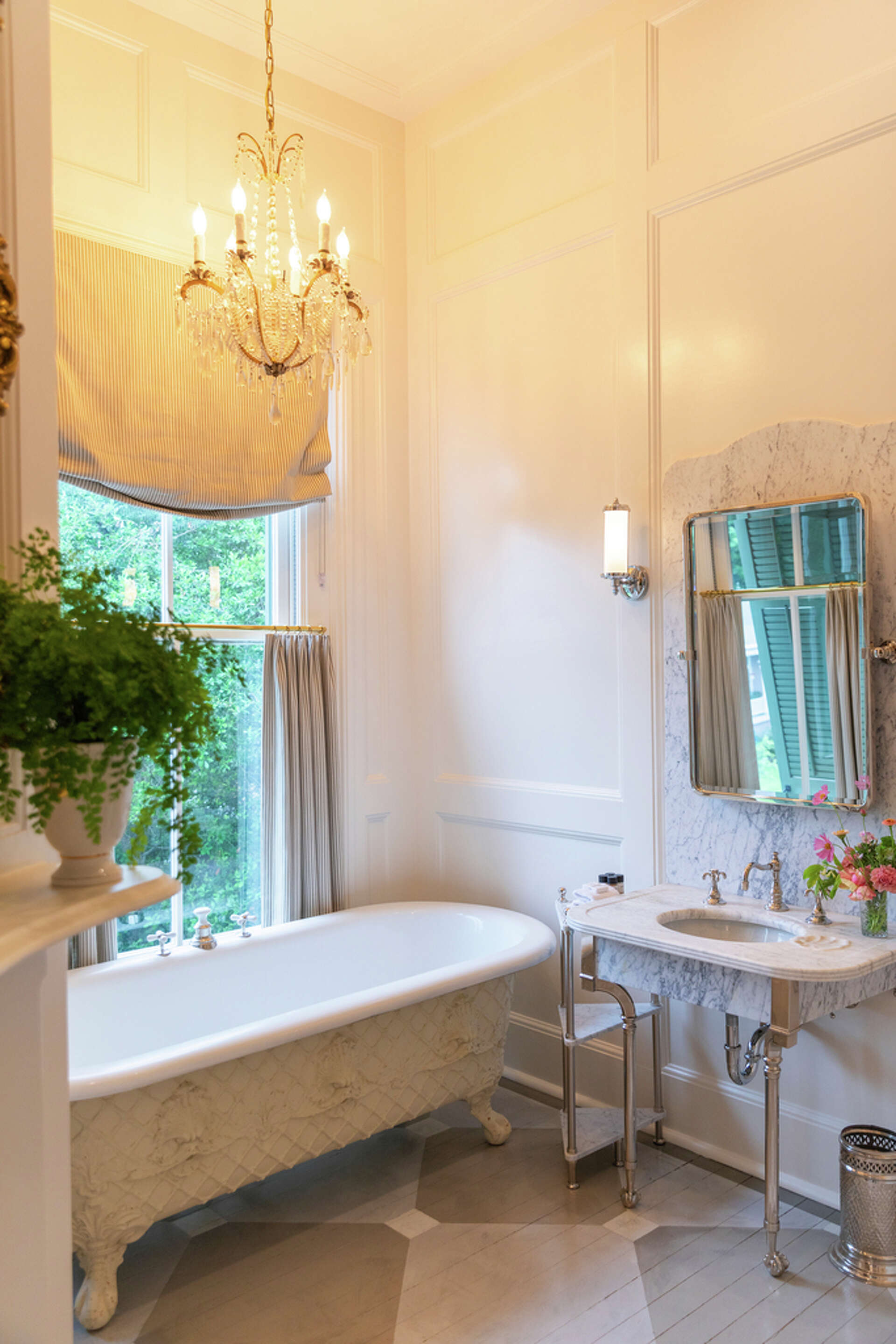 Historic, pink Galveston mansion reopens as the 1874 Guest House
