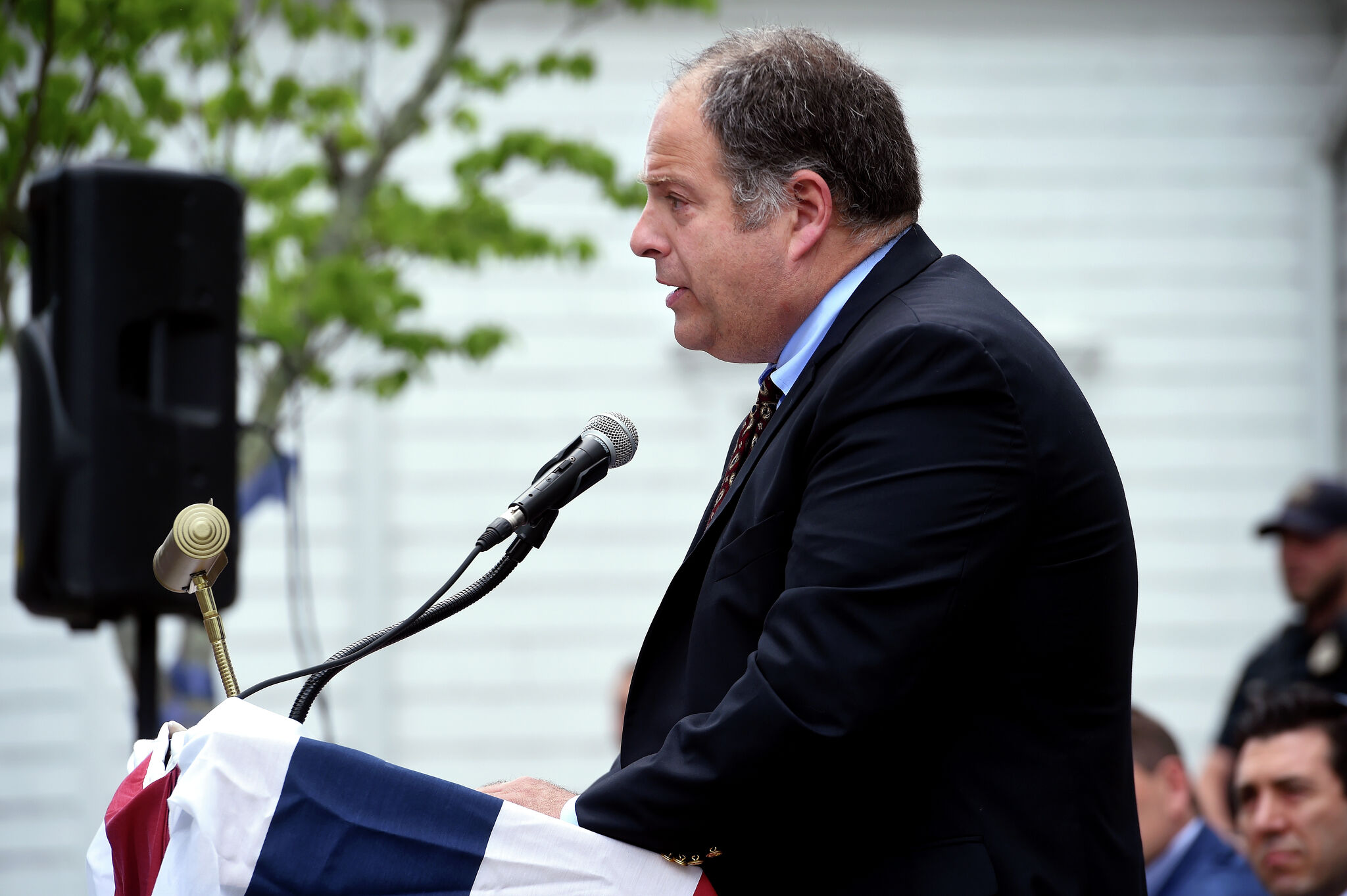 Fairfield First Selectman Bill Gerber's family says he's in the ICU