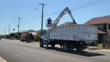 NWS: Microburst hit Laredo's Green Ranch neighborhood during storm