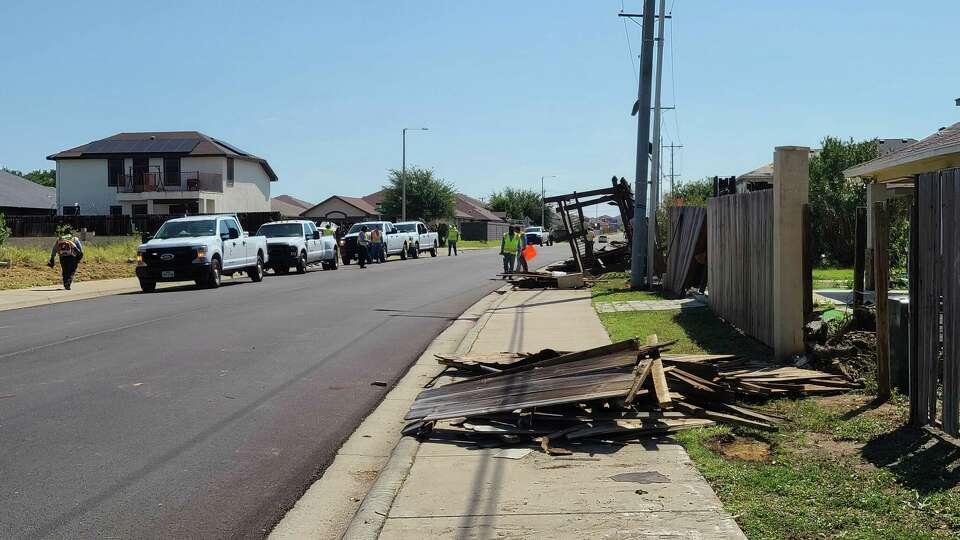 NWS: Microburst hit Laredo's Green Ranch neighborhood during storm