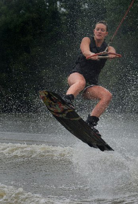 Kick off summer with wakeboarding on the lake