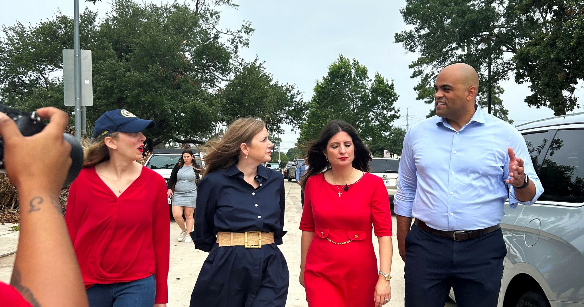 Rep. Colin Allred visits Houston in wake of deadly Texas storms