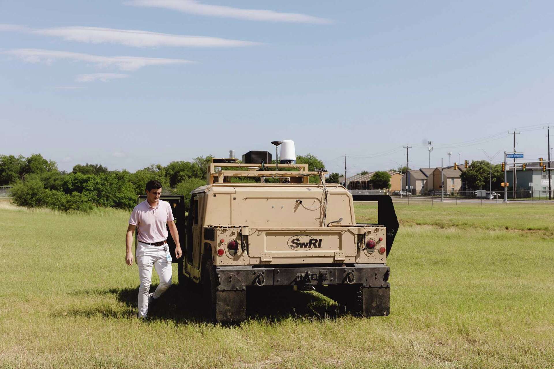 Autonomous off-road driving tech is in developed in San Antonio