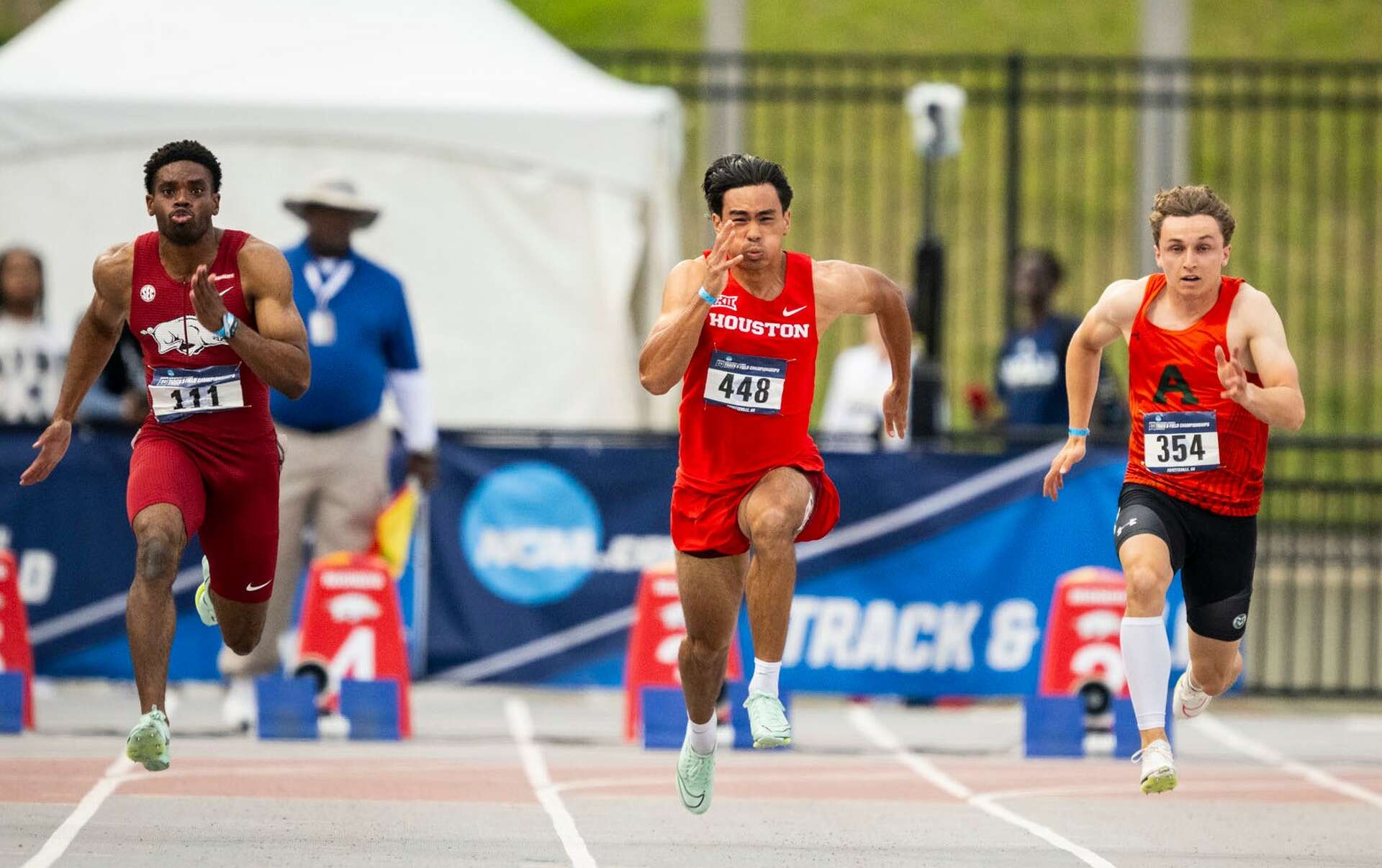 UH track: Louie Hinchliffe motors 'like I'm running from a dog'