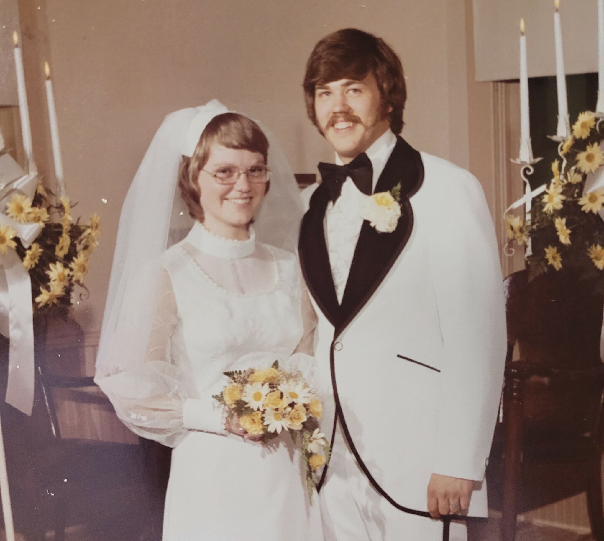 Richard and Shelene Campbell celebrating 50th anniversary