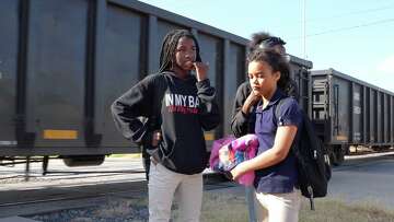 Stalled, blocked, forced to crawl. HISD kids stand up to rail.