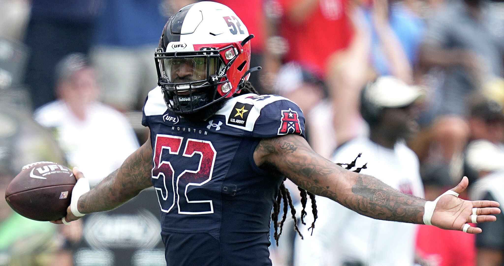 Houston Roughnecks play Memphis Showboats in season finale