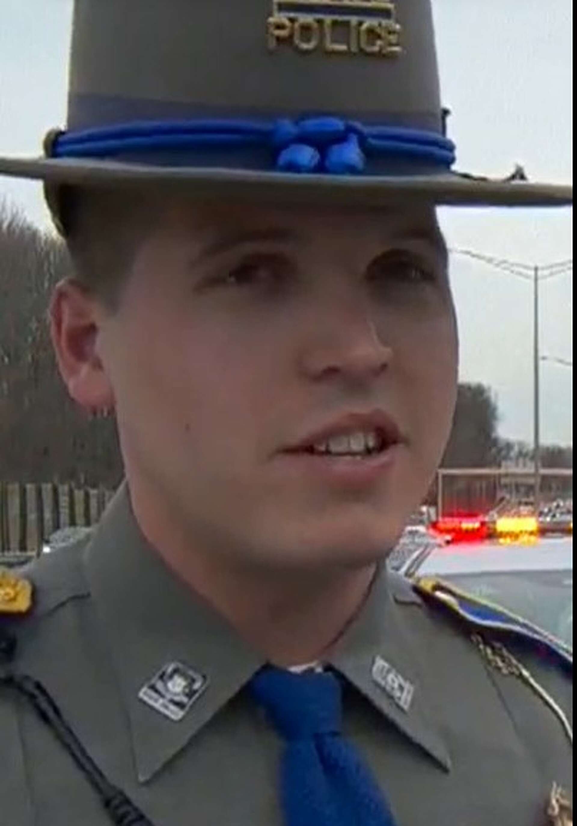 CT state trooper was trying to stop traffic deaths when killed on I-84