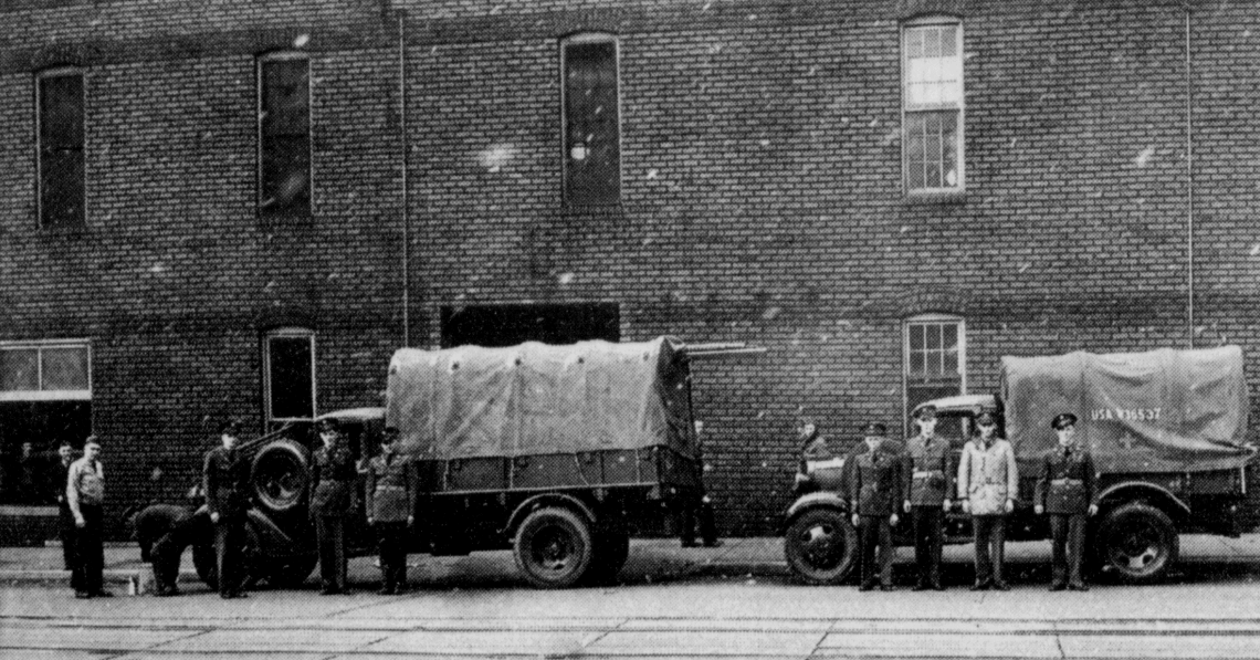 Alton's Battery F National Guard called to active service in 1941