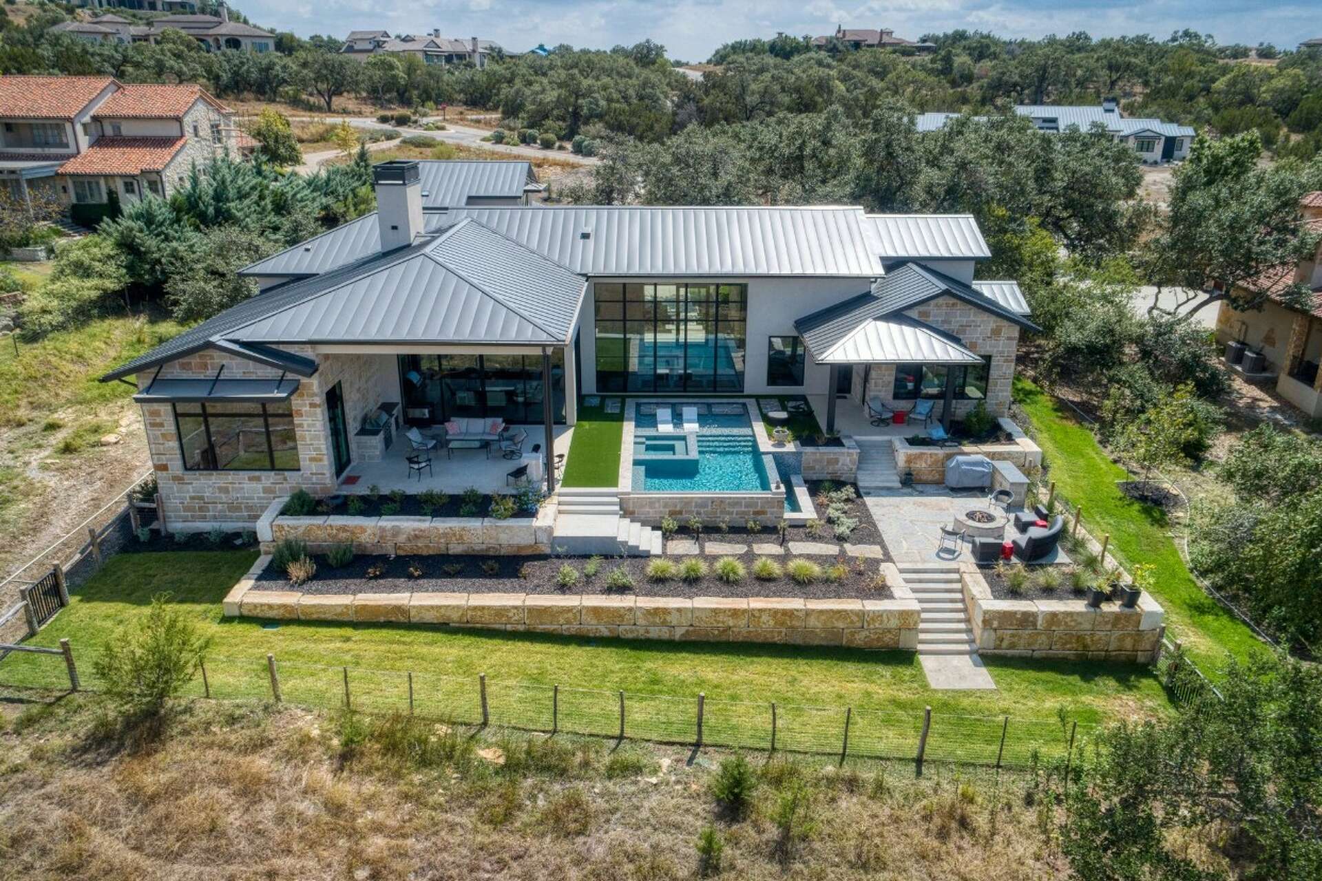 Wallpaper Hill Country Modern New Home Gallery! Nestled In The