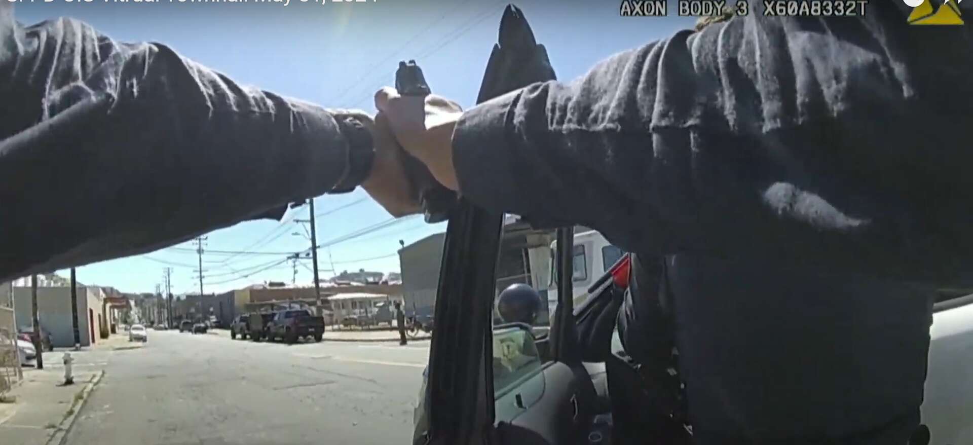 SFPD video shows man with loaded crossbow in police shooting