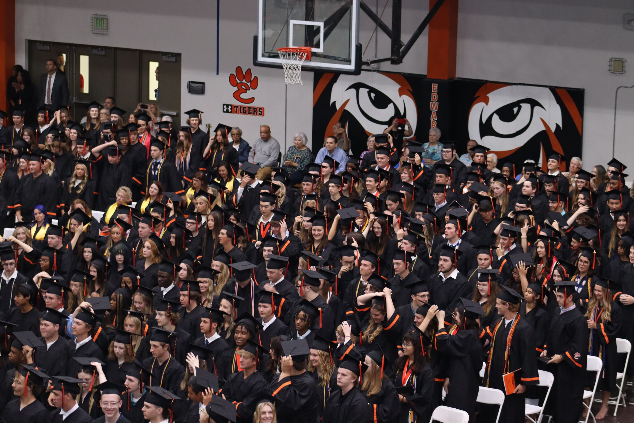 Photos From The Edwardsville High School Graduation Ceremony