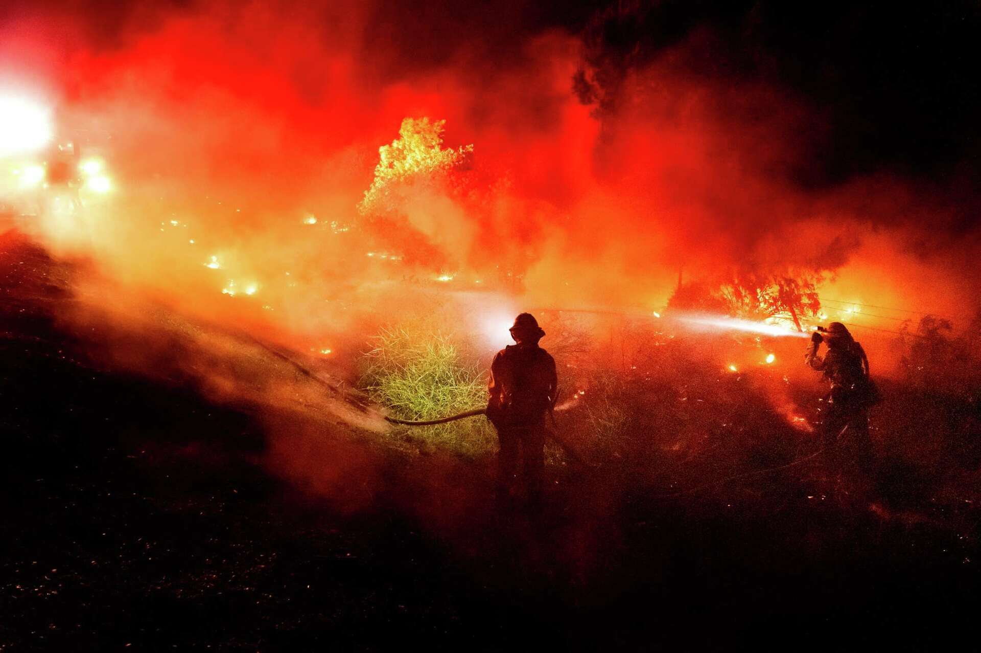 Corral Fire 75% contained. I-580 reopens, evacuations downgraded
