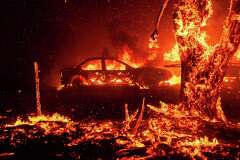 Corral Fire 75% contained. I-580 reopens, evacuations downgraded