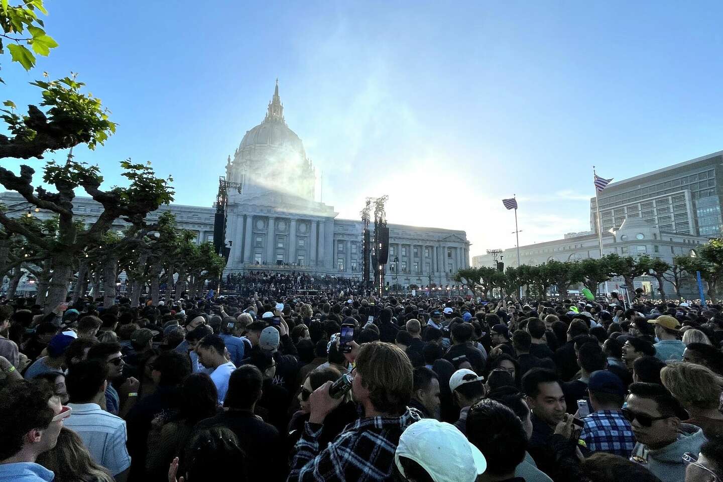 San Francisco wins with massive Civic Center rave starring Skrillex