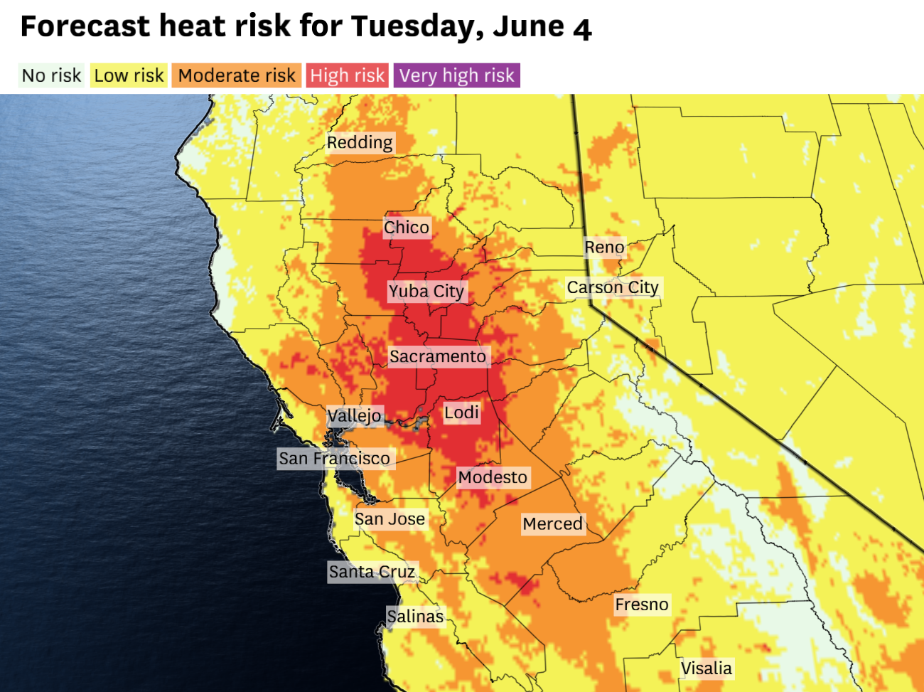 California heat wave to hit rapidly after cool start to the week