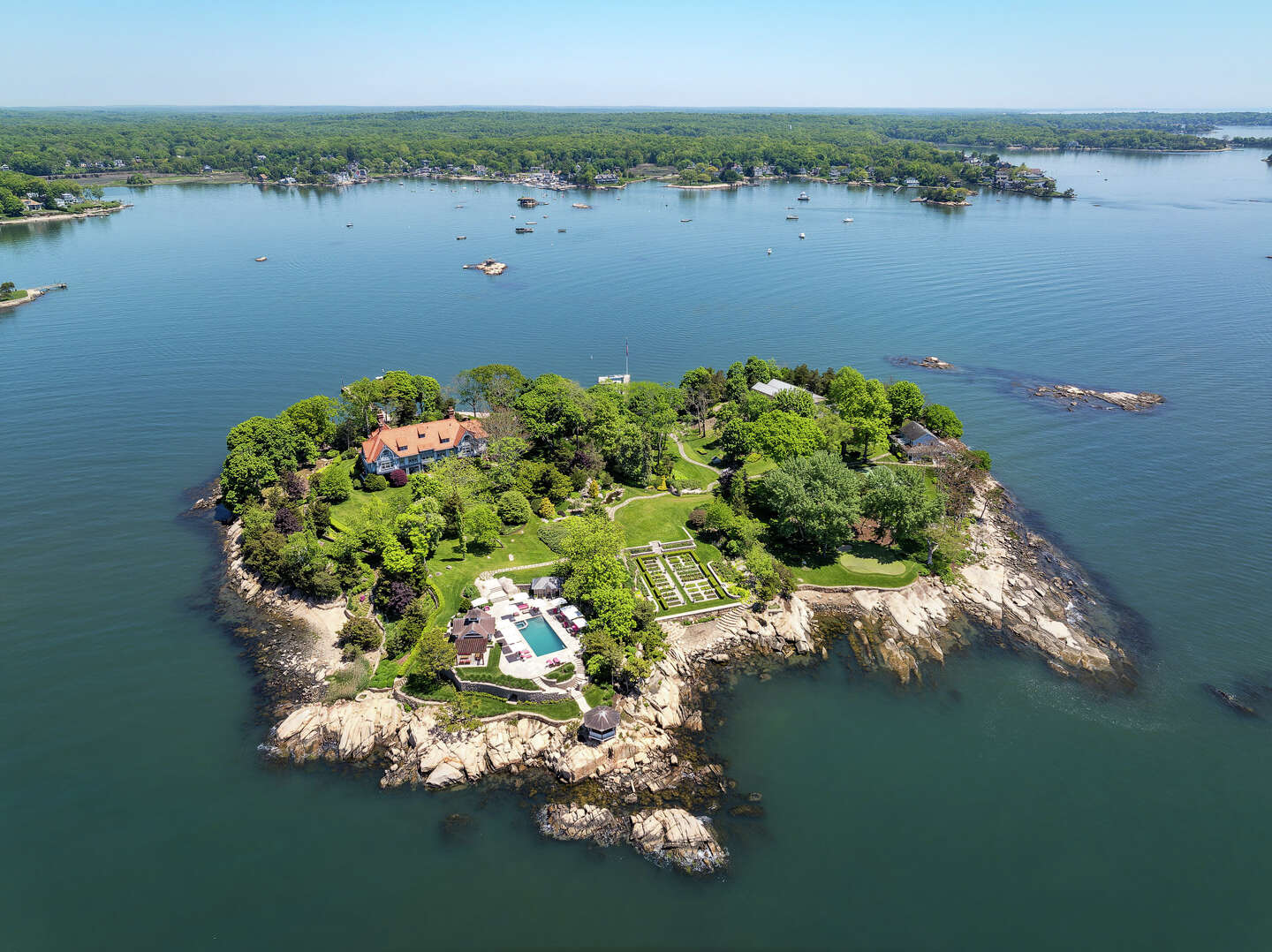 Rogers Island off the coast of Branford CT is for sale for $35M