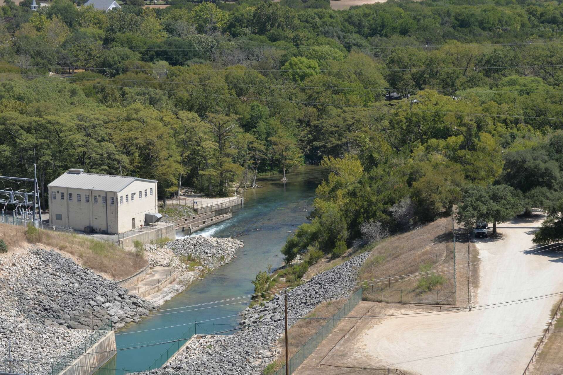 Guadalupe River flow impacted by Canyon Lake dam inspection