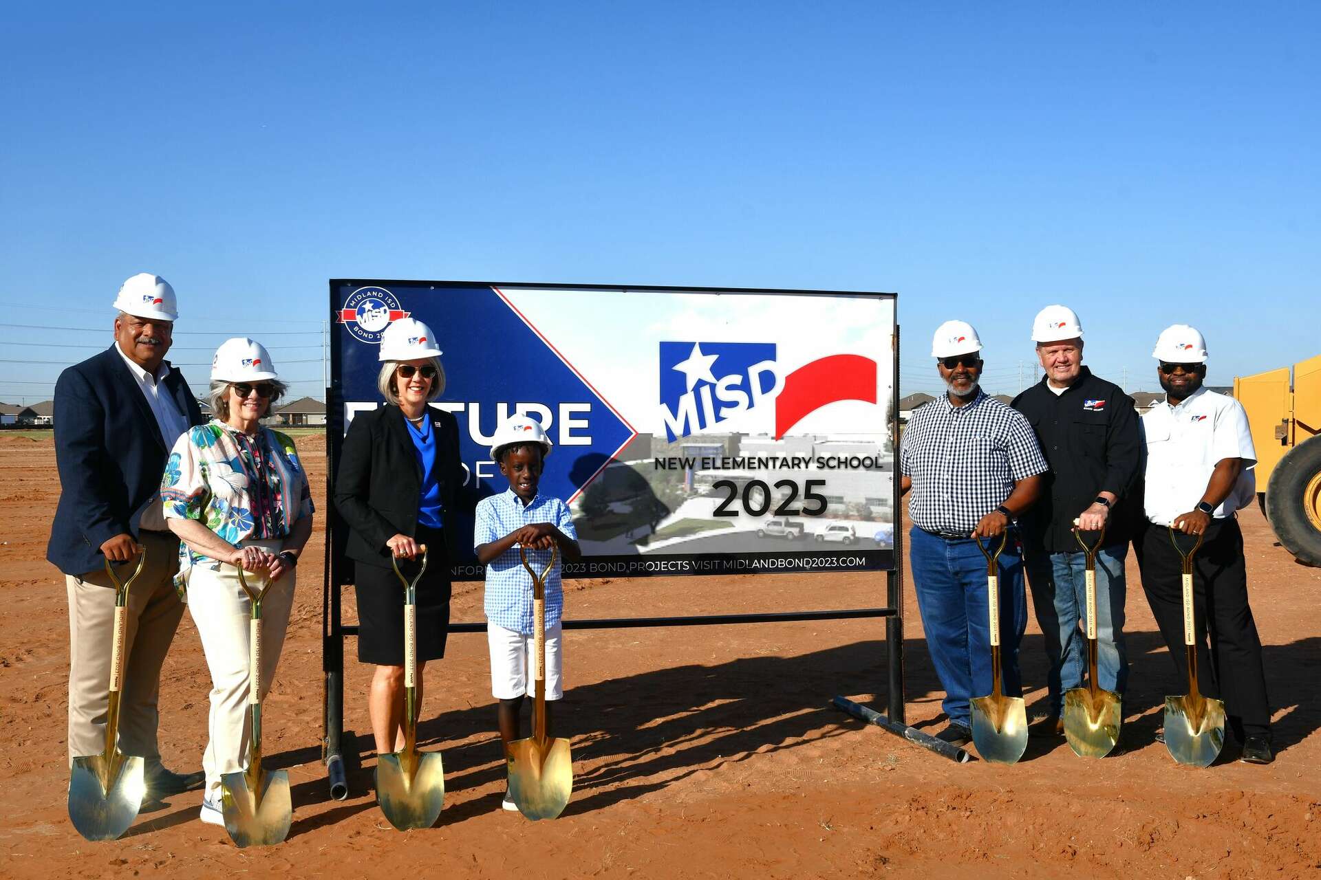 New Midland ISD elementary school in Lone Star Trails breaks ground