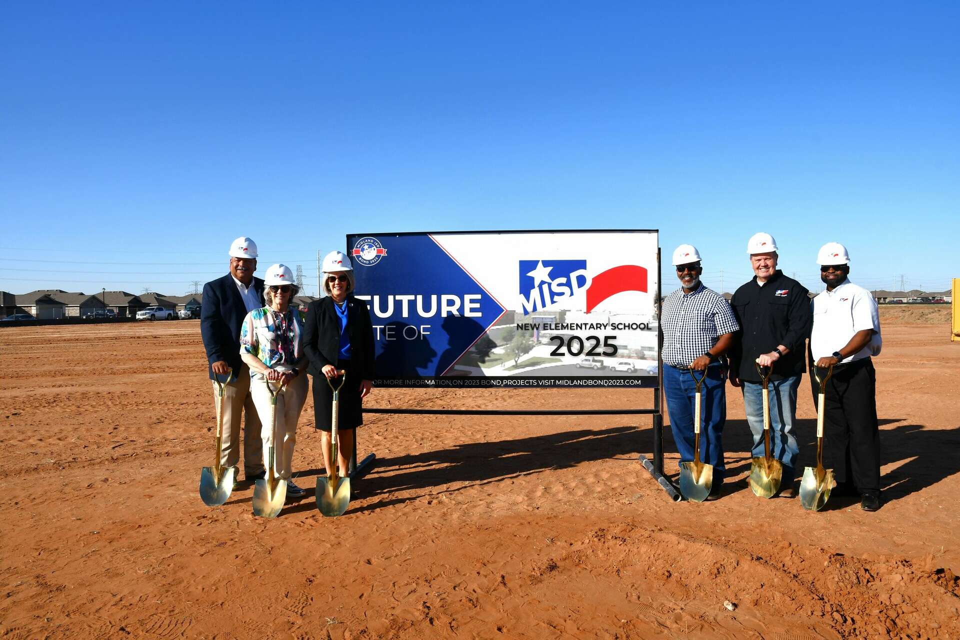 New Midland ISD elementary school in Lone Star Trails breaks ground