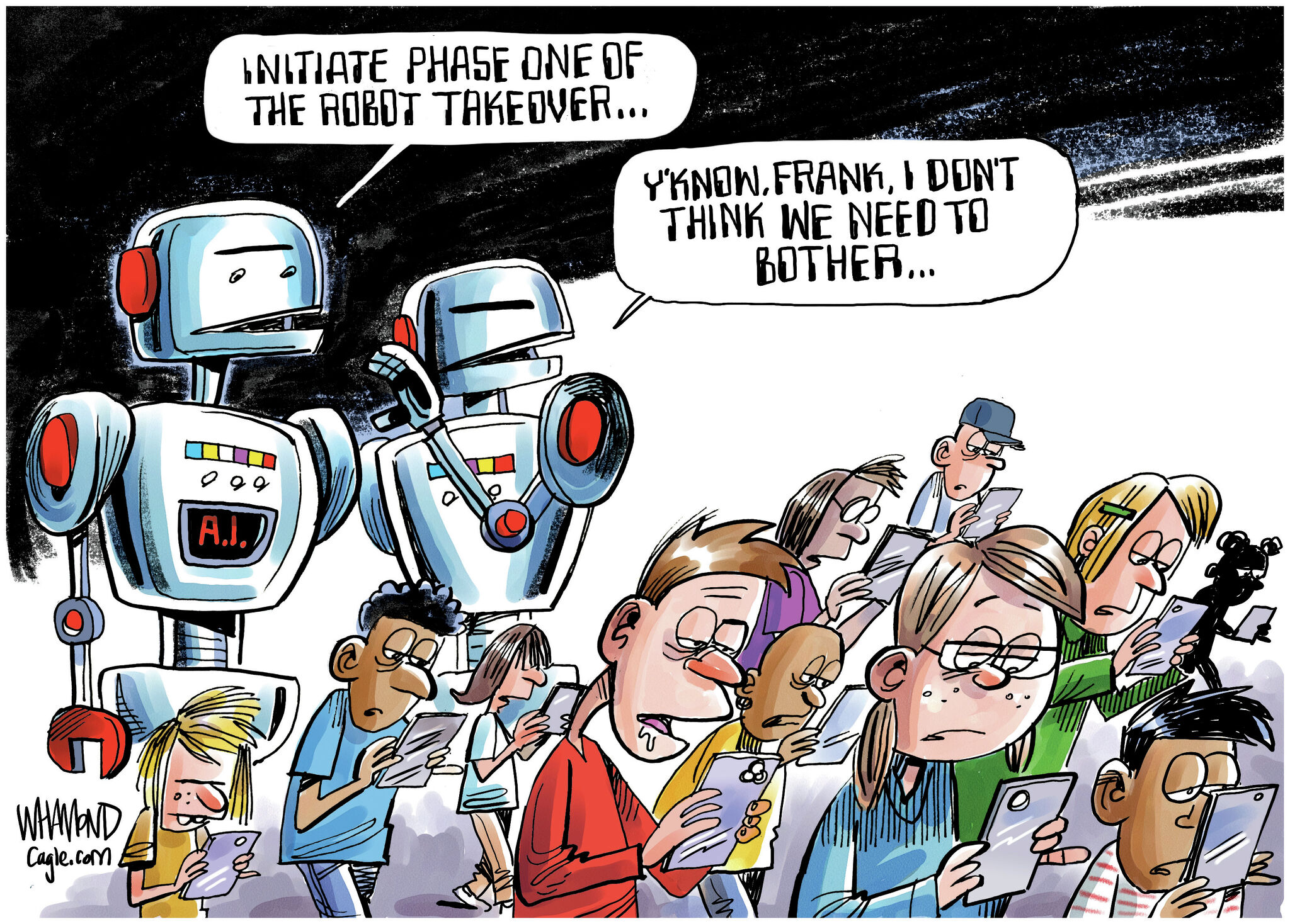 Opinion cartoon: Nevermind