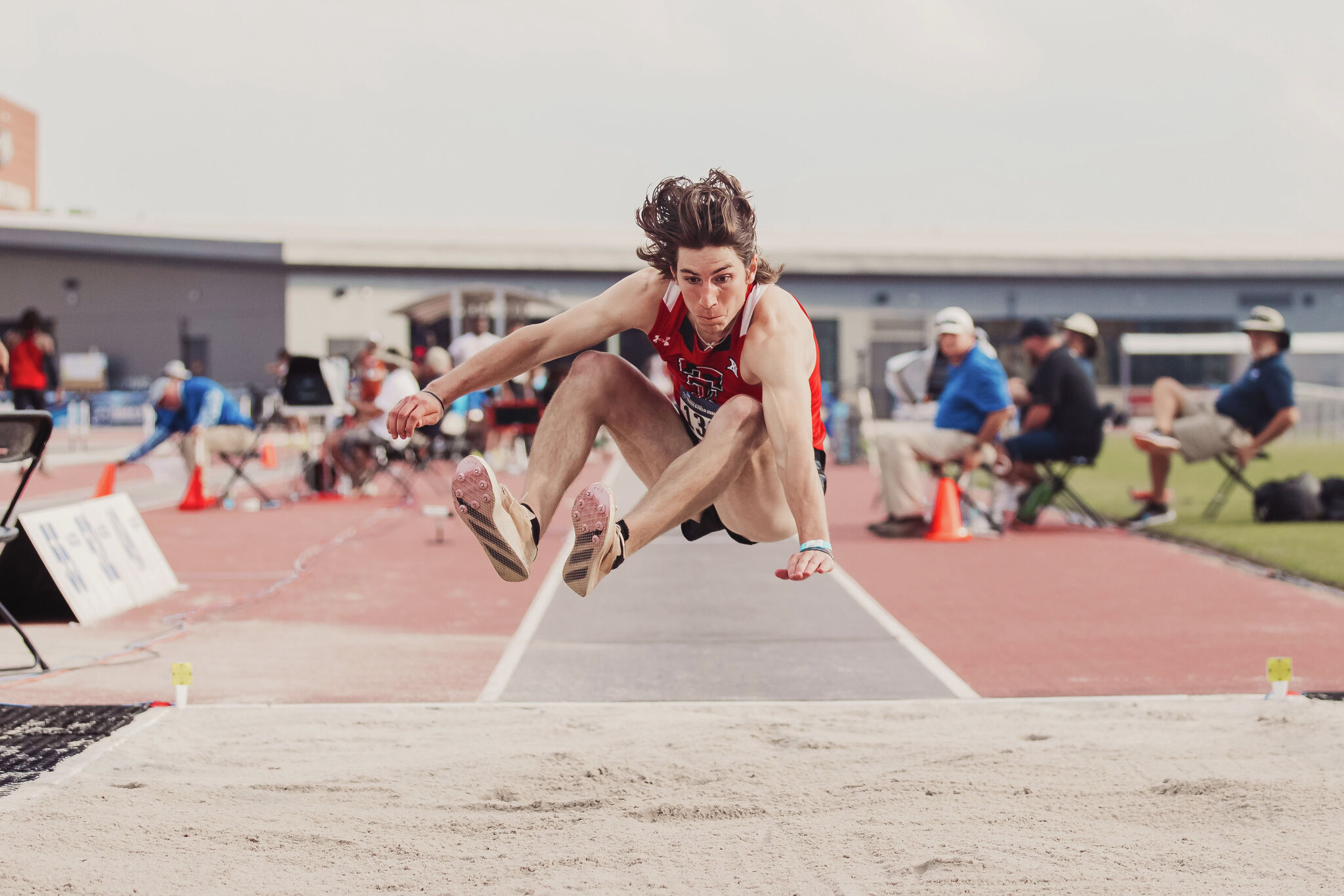 Garison Breeding is one of the nation's top triple jumpers again
