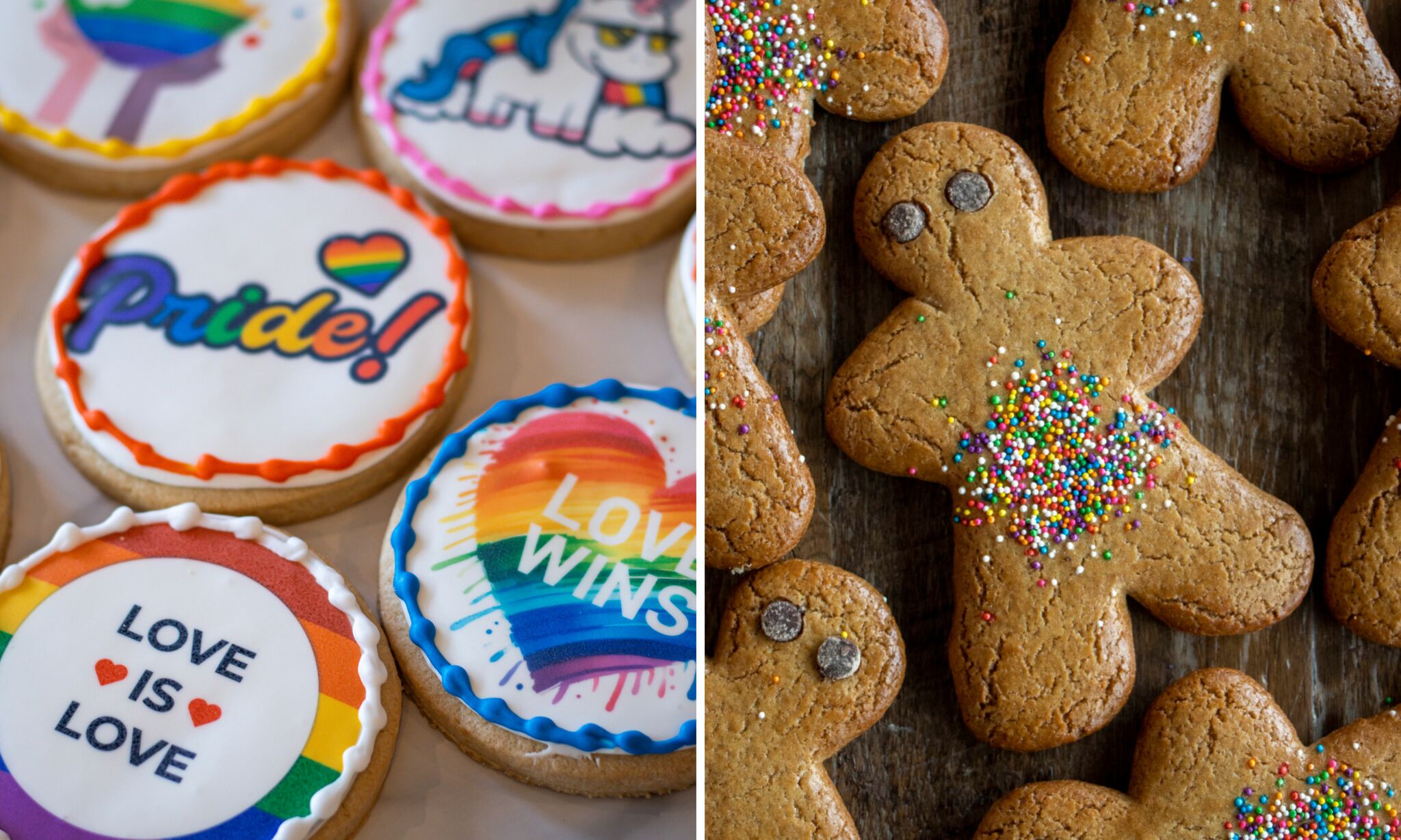 Houston bakery selling cookies for Pride Month, Gingerbread Day