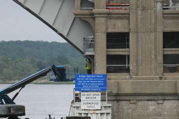 Manistee bridge repairs may finish before festival