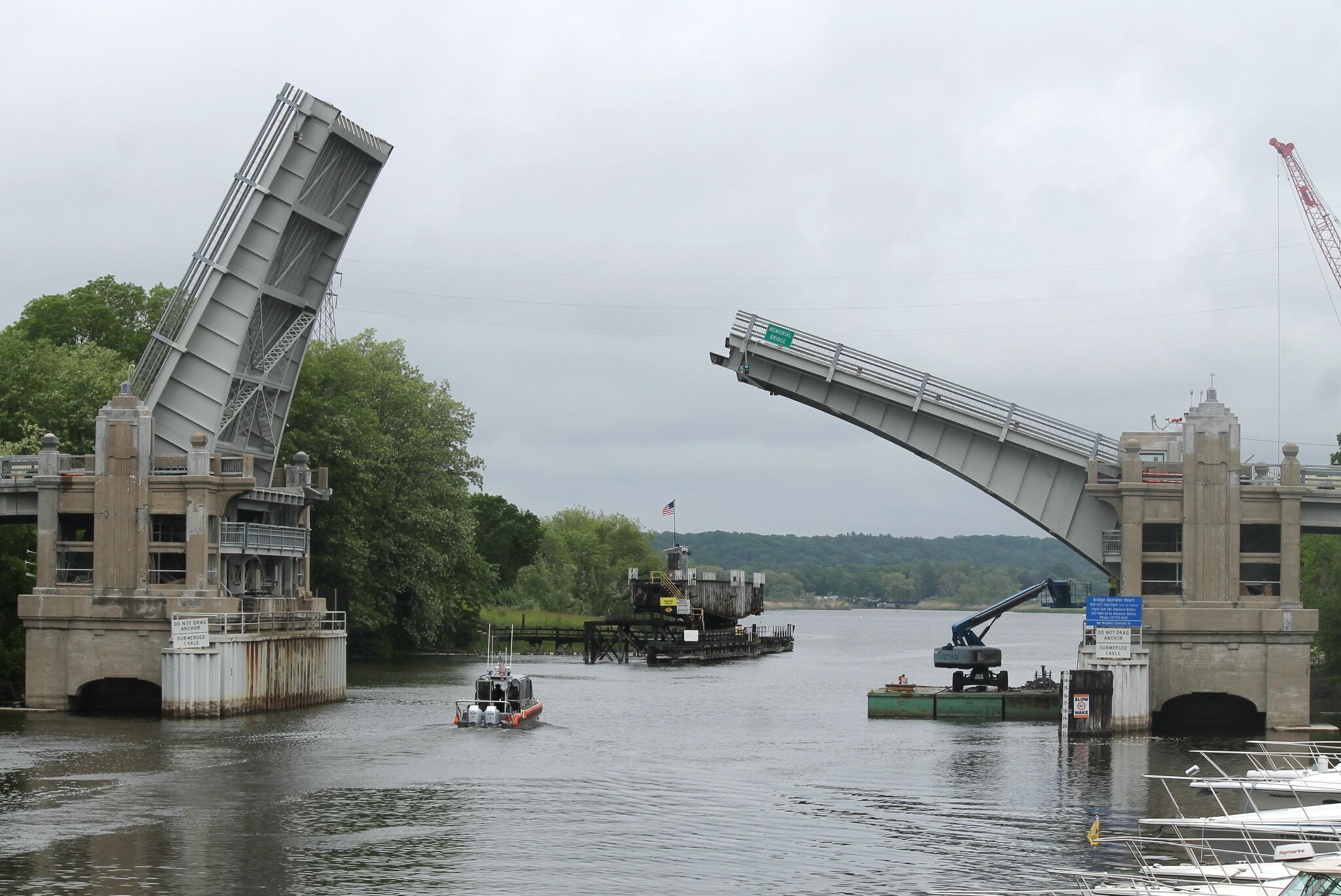 Manistee bridge repairs may finish before festival